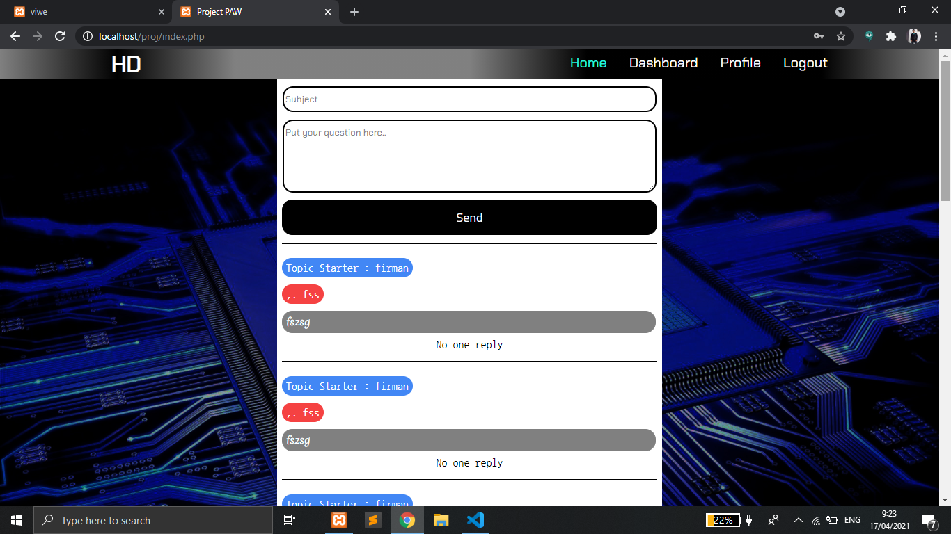 portofolio |moh.imam wahyudi
